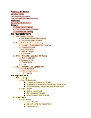 REL - Note taking sheets COmpletele - REL 101 Religions of the World ...