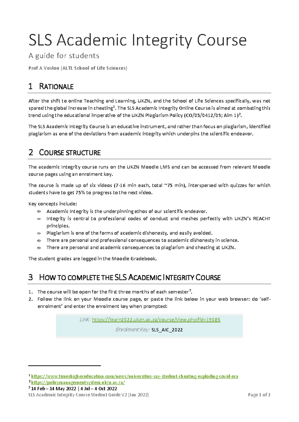 Academic Integrity course student guide V2 Jan2022 - SLS Academic ...