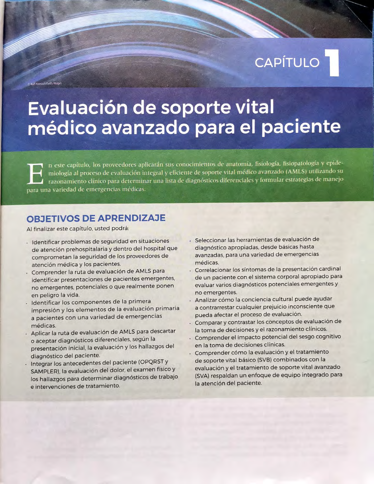 CAP 1 - emergencias médicas - CAPÍTULO 1 OR Images Evaluación de ...