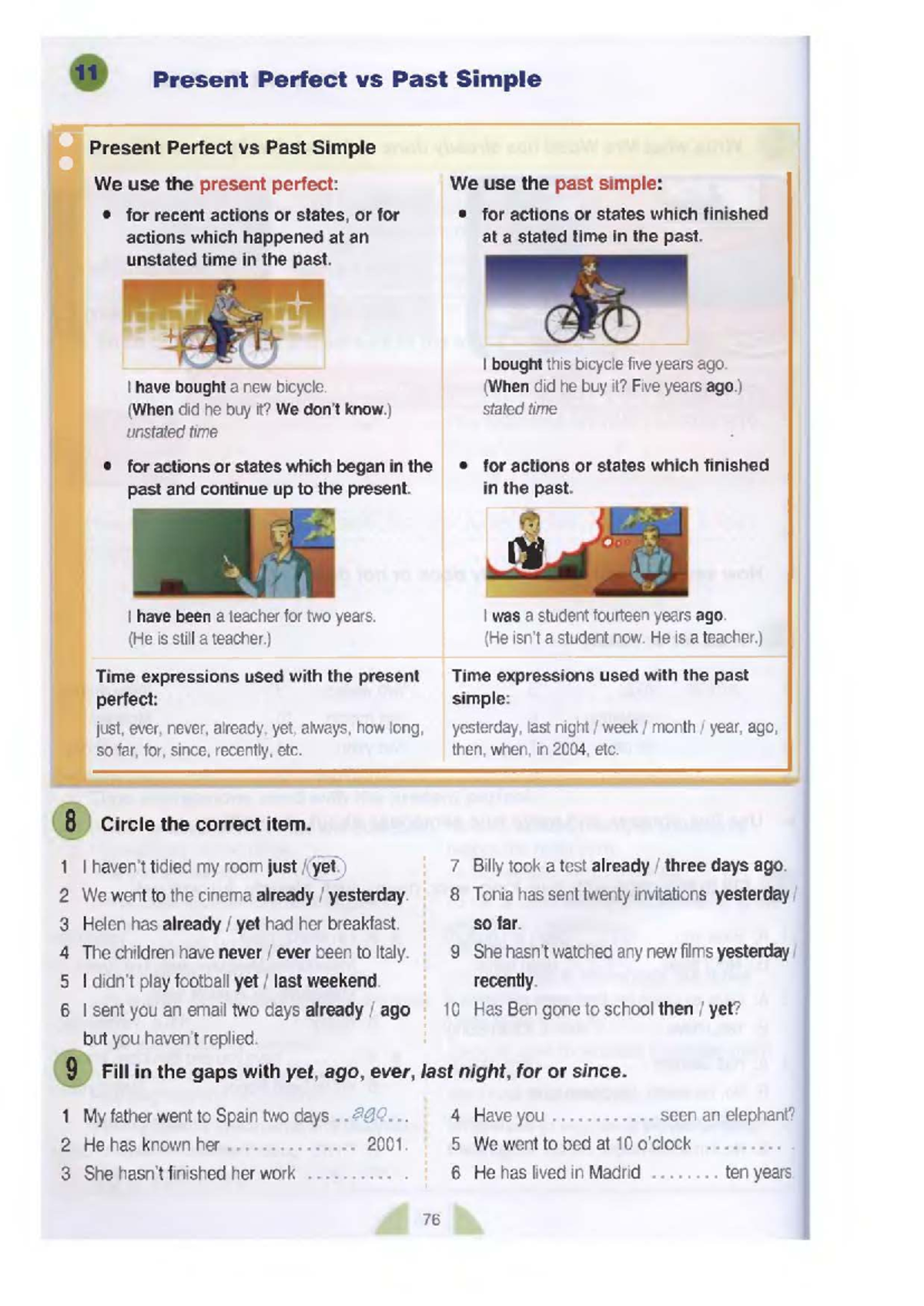 Present Perfect vs Past Simple: Key Differences and Exercises - Studocu