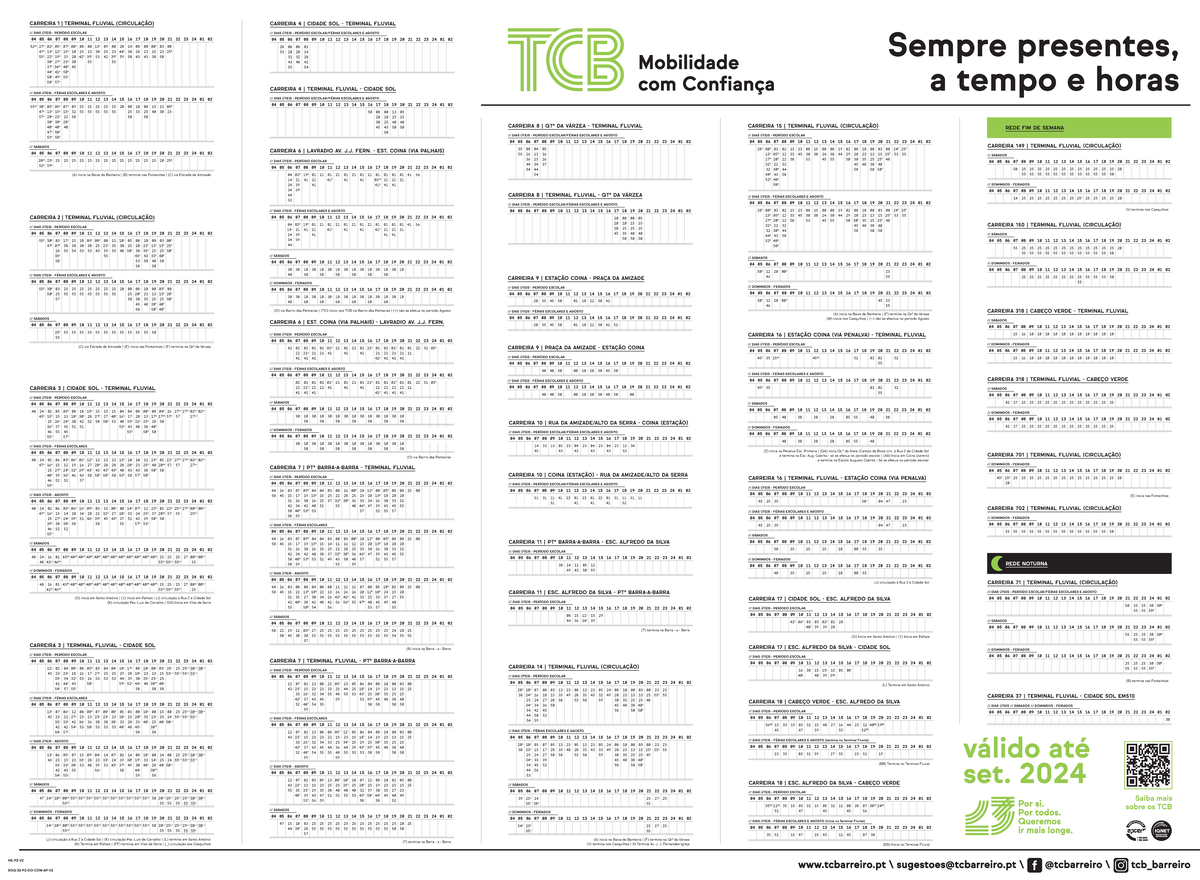 TBC - Tem tudo - SGQ-32-P2-DO-COM-AP-V HE-P2-V Sempre presentes, a ...