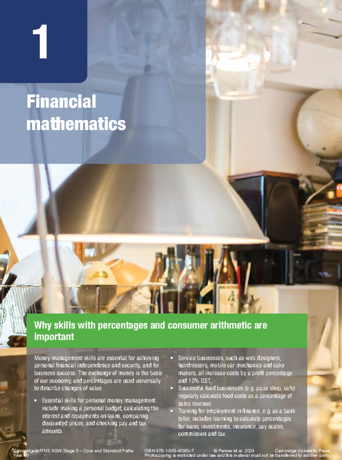 Chapter 1 Financial Mathematics: Understanding Percentages and Money ...