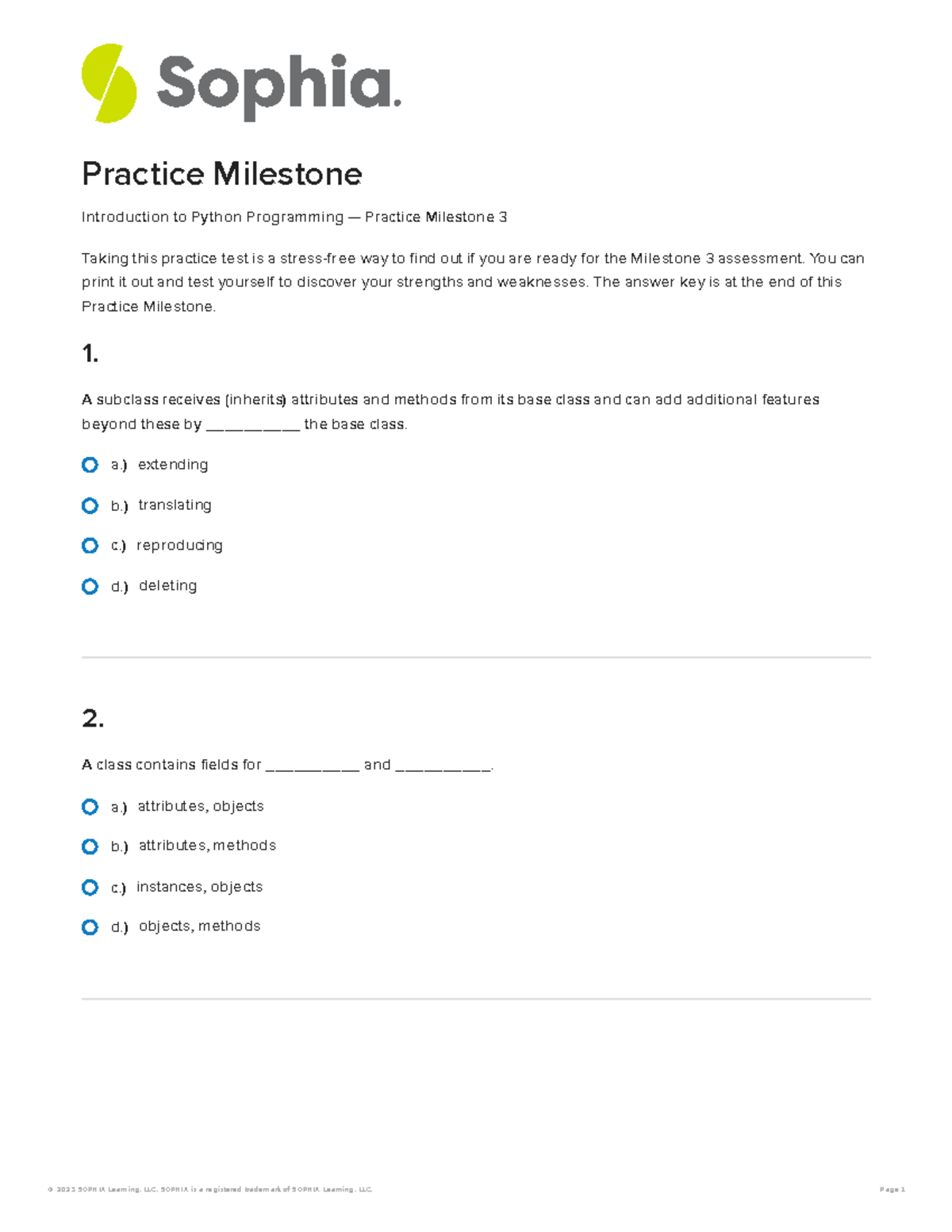 Cs1100 Unit 3 Python Programming Practice Milestone Guide - Studocu