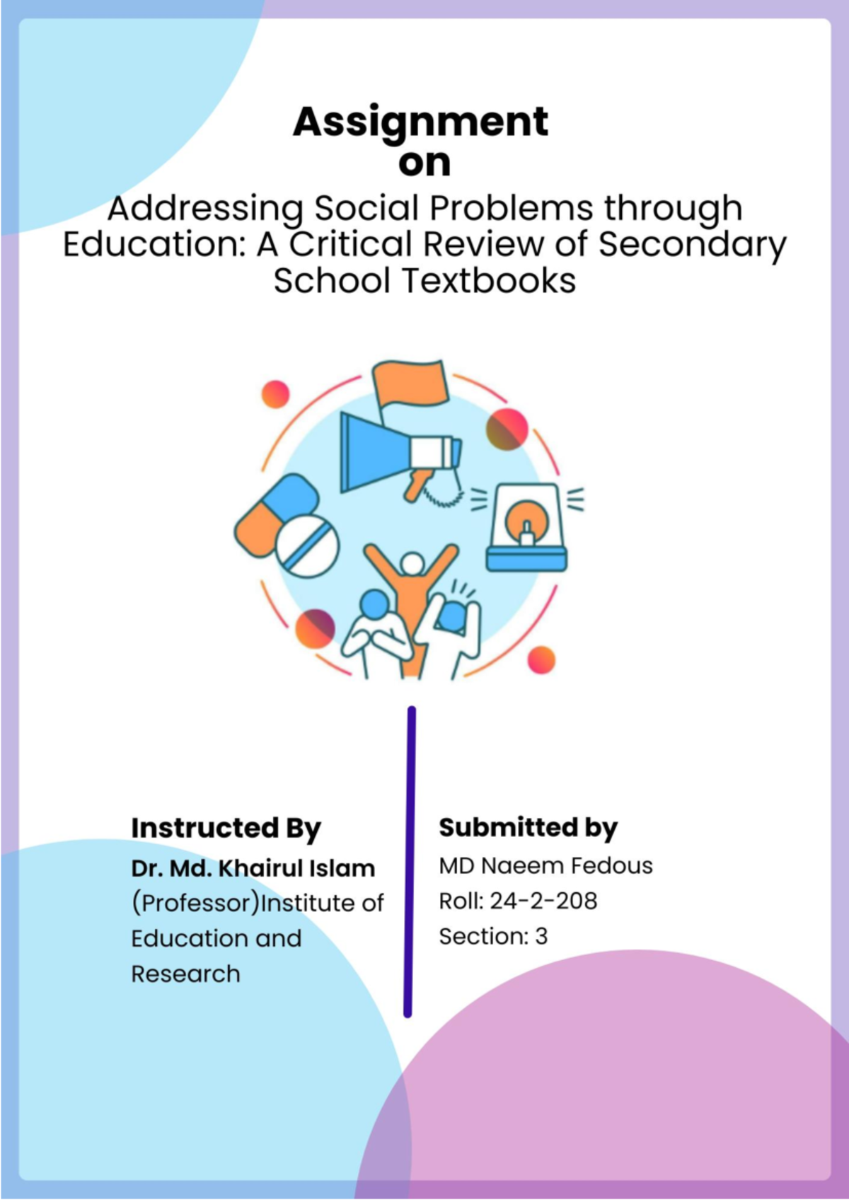 EDU 101: Addressing Social Issues in Bangladesh's Secondary Textbooks ...