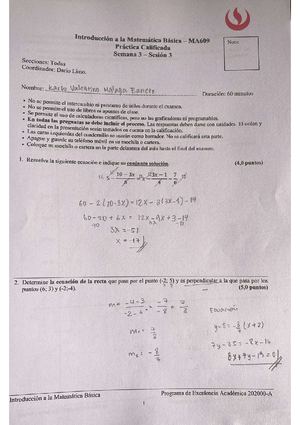 Matematica Basica - MA420 - UPC - Studocu