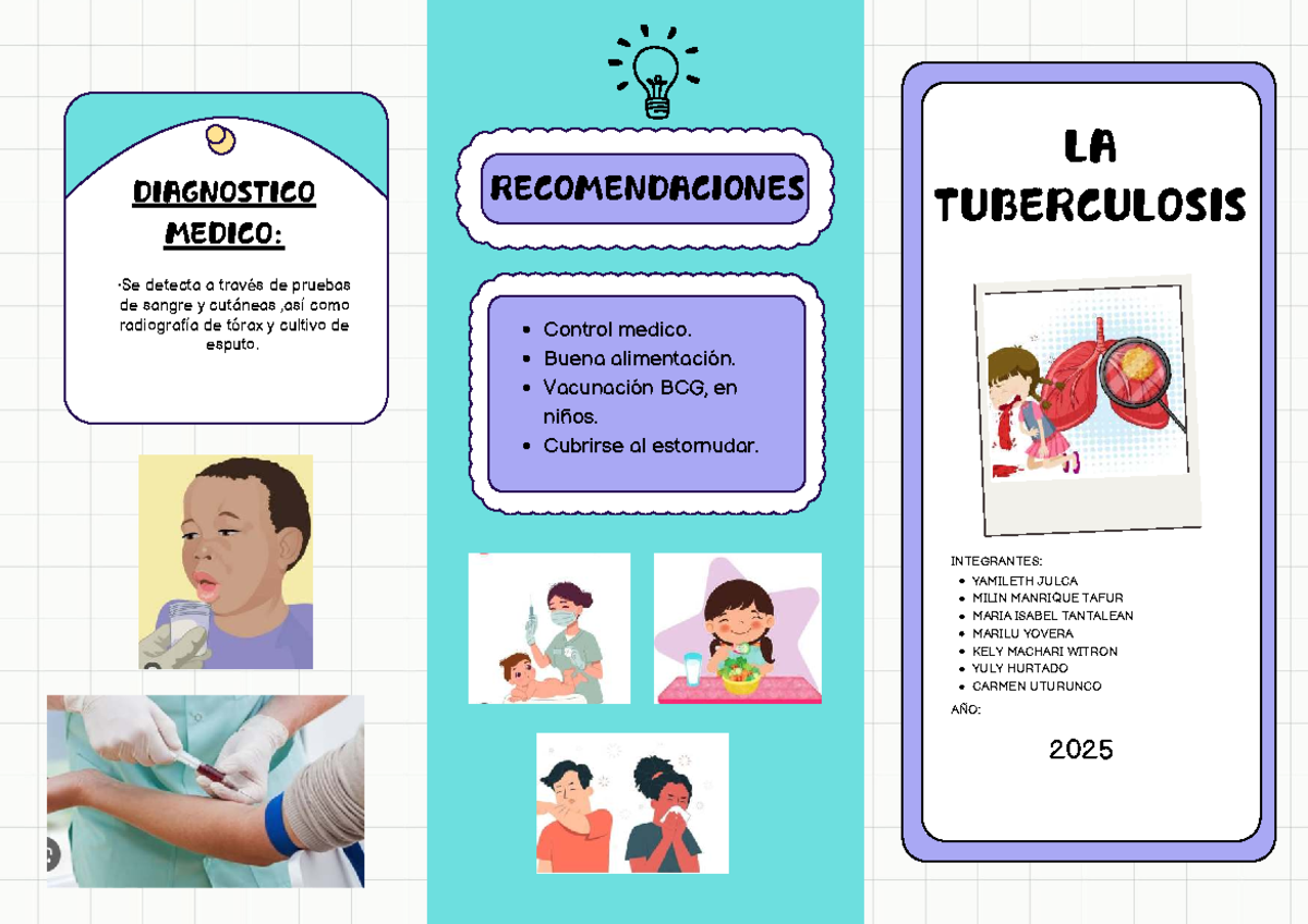 Folleto Tríptico: Diagnóstico y Control de la Tuberculosis 2025 - Studocu
