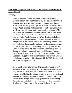 Level 3 Business Unit 1 assignment 1 - Unit One: Exploring Business ...