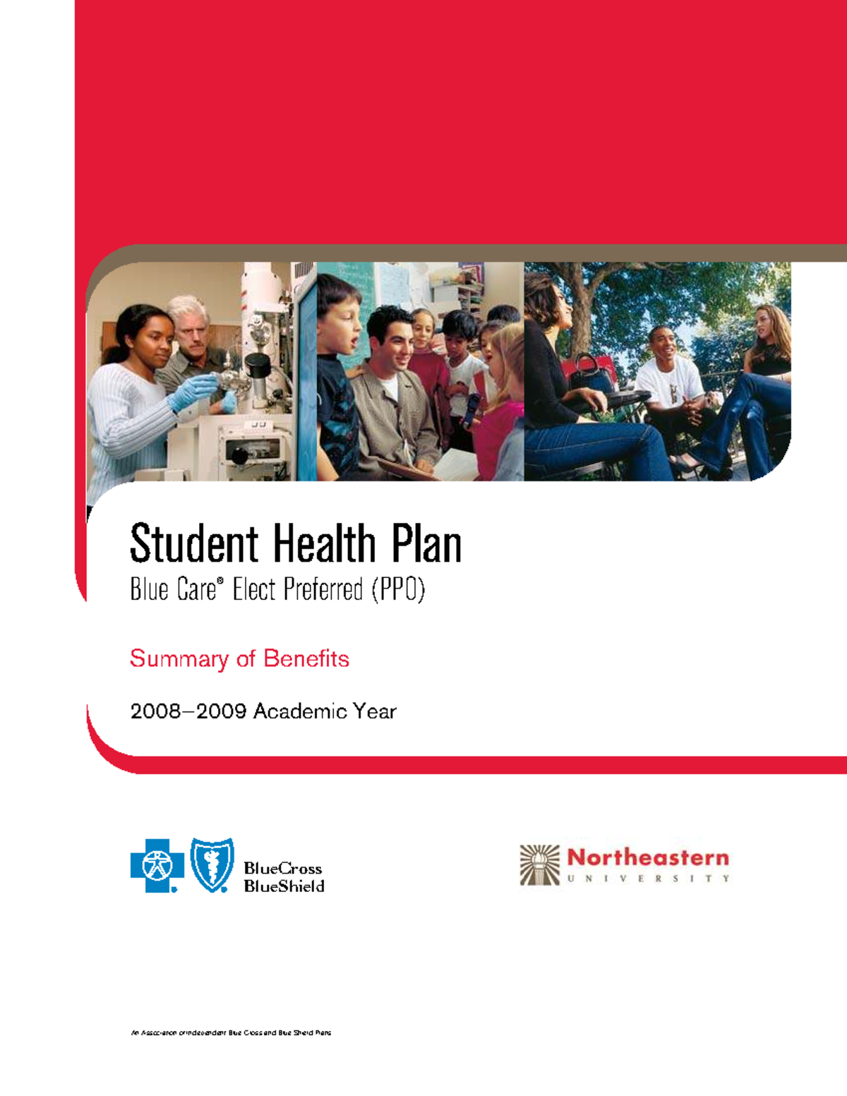 Northeastern University Student Health Plan Summary of Benefits - Studocu