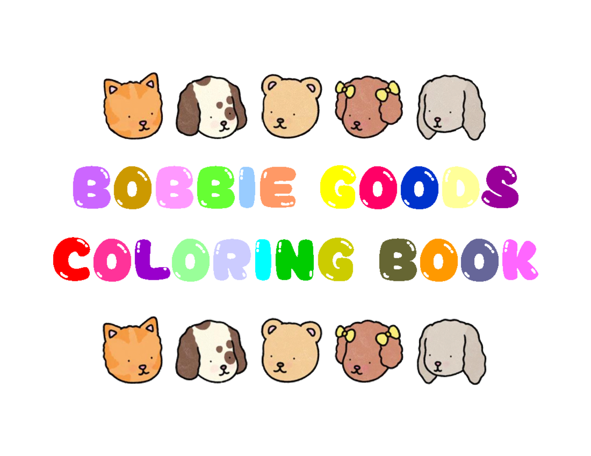 Coloring book - wawa - Diagnóstico Físico - e e of I BOBBIE GOODS ...