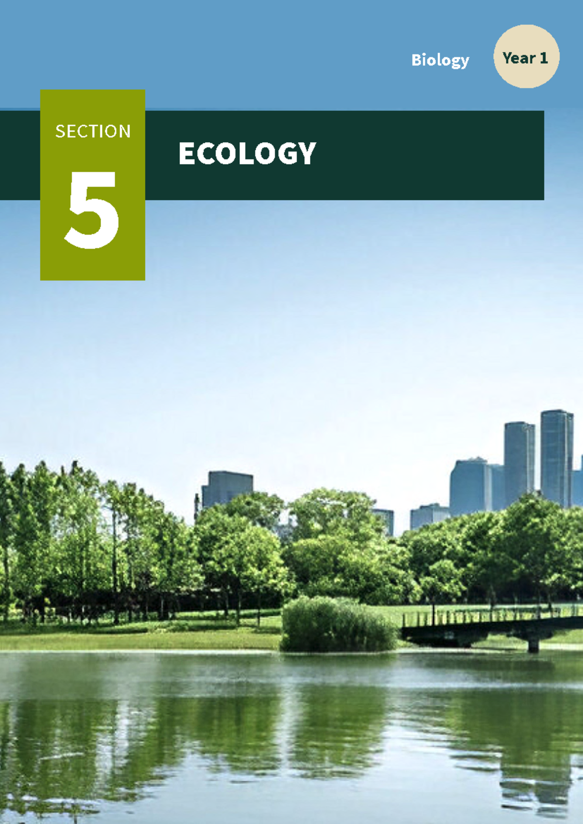 Biology 101: Section 5 - Ecology and Biodiversity Concepts - Studocu