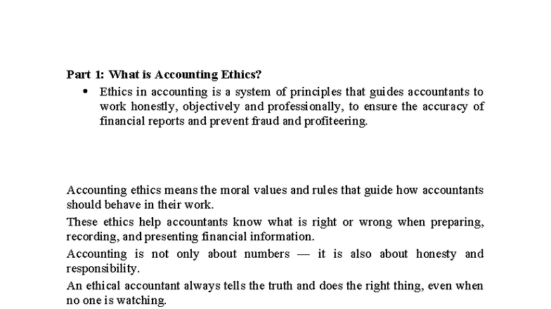 Accounting Ethics: Importance, Unethical Behaviors & Promotion ...