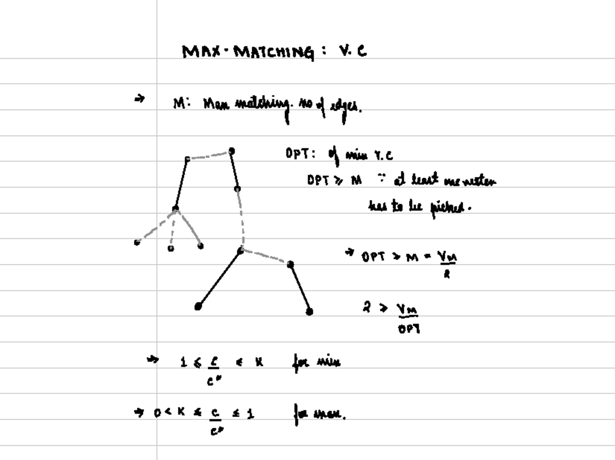 Approximation Algorithms: Vertex Cover and Set Cover Analysis - Studocu