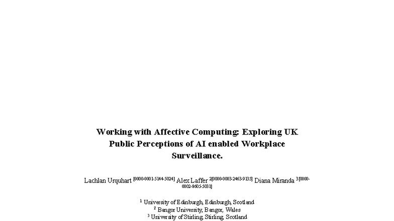 2205 - Affective Computing & AI Surveillance: UK Public Perspectives ...