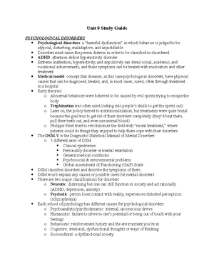 Unit 4 - AP Psych notes - Unit Four Study Guide General Notes ...