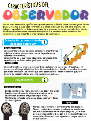 Informe Final Observacion del Comportamiento - INFORME DE OBSERVACIÓN DE CONDUCTA “Aprendizaje y ...