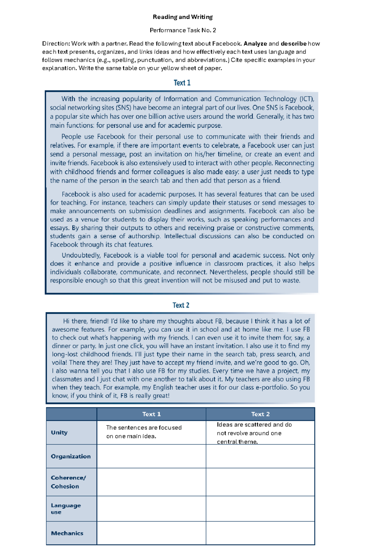 PT-2-Properties of a Well-Written Text-new - Reading and Writing ...