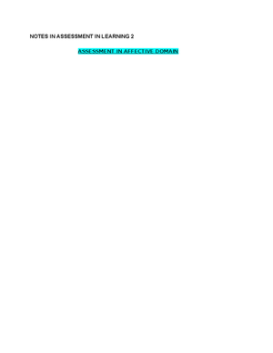 Prof Ed 311- Chapter 2 - Chapter 2 PROCESS-ORIENTED PERFORMANCE BASED ASSESSMENT 2. Process ...