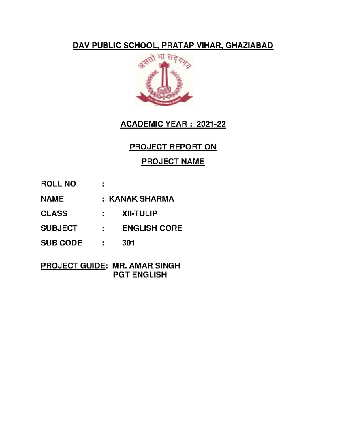 English Project Report on Child Labour - Class 12 (Sub Code: 301) - Studocu