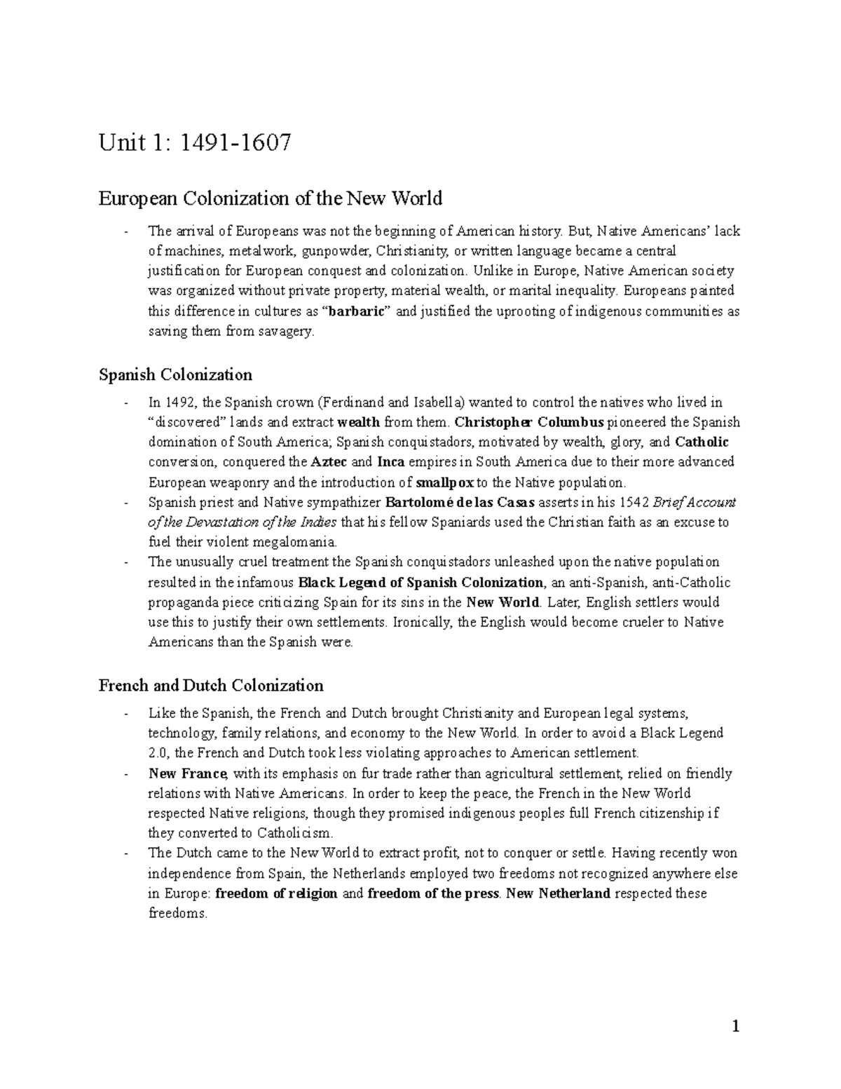 AP U.S. History Exam Review: Units 1-4 Overview and Key Concepts - Studocu