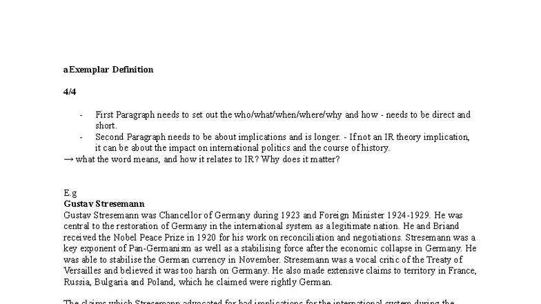 IR Definitions: Key Concepts and Implications in International ...