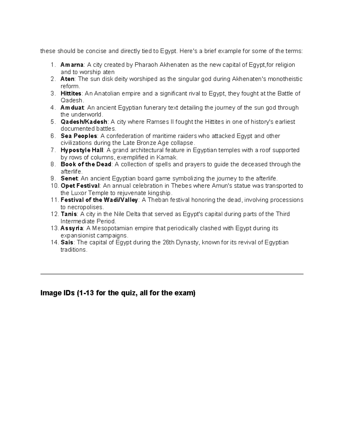 Egyptian Art and Civilization: Key Periods and Artifacts (HIST 101 ...