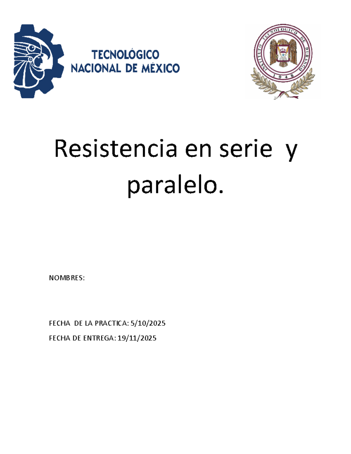 Resistencia en Serie y Paralelo: Conceptos Clave y Aplicaciones - Studocu
