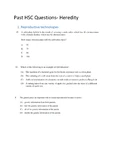 HSC Biology Practice Exam: Multiple Choice & Short Answer Questions ...