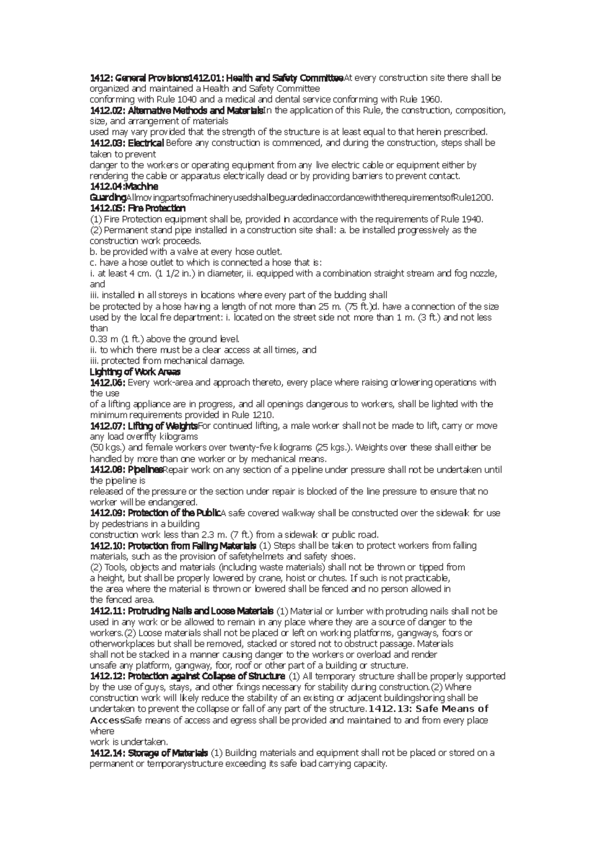 OSH 34 - Occupational Safety & Health Management Notes Summary - Studocu