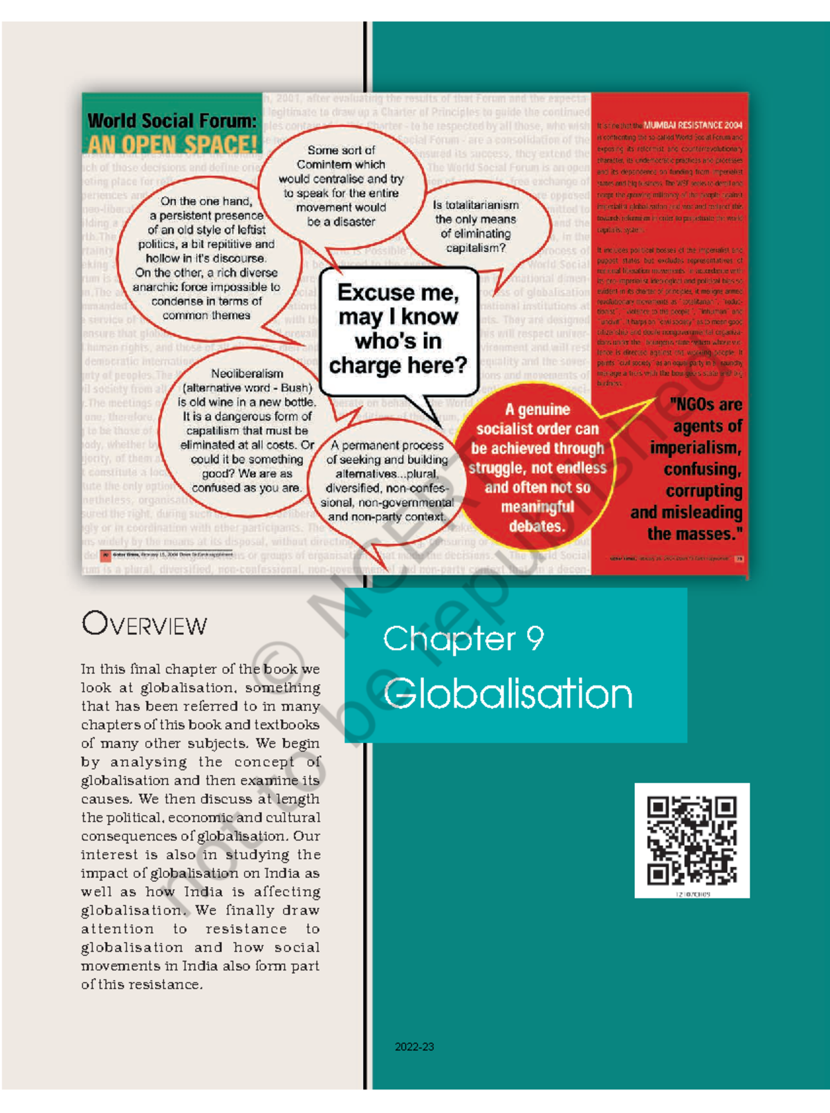 Leps109 - concept of globalization - O VERVIEW In this final chapter of ...