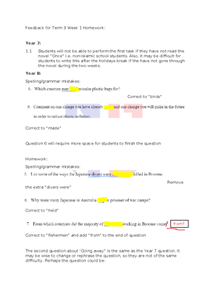11 ATAR ETA Sem 1 2021 Marking Guide - ETAWA Year 11 English ATAR ...