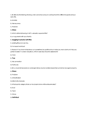 G10 Week 1 2 PE SLM - PE DEPED REGIONAL DOCUMENTS - MAPEH Physical ...