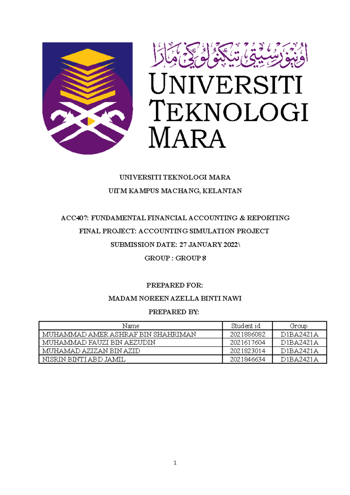 Final Project Acc407 Accounting Simulation Dream Home Décor Studocu