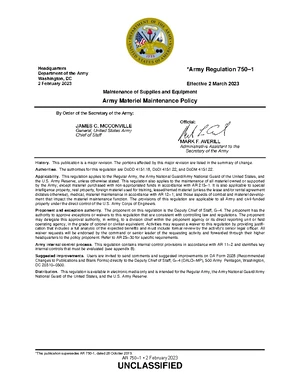 ADP 1: Understanding the Army's Role and Responsibilities (July 2019 ...