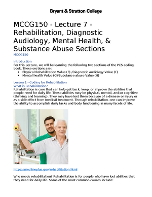 MCCG150+-+Classification+Coding+Scenario - MCCG150 – ICD Procedural Coding Classification Coding ...