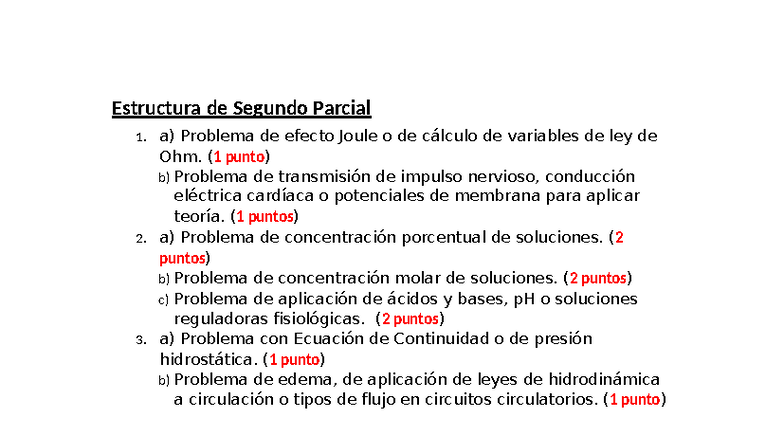 Repaso de Física 2C: Estructura Segundo Parcial y Problemas - Studocu