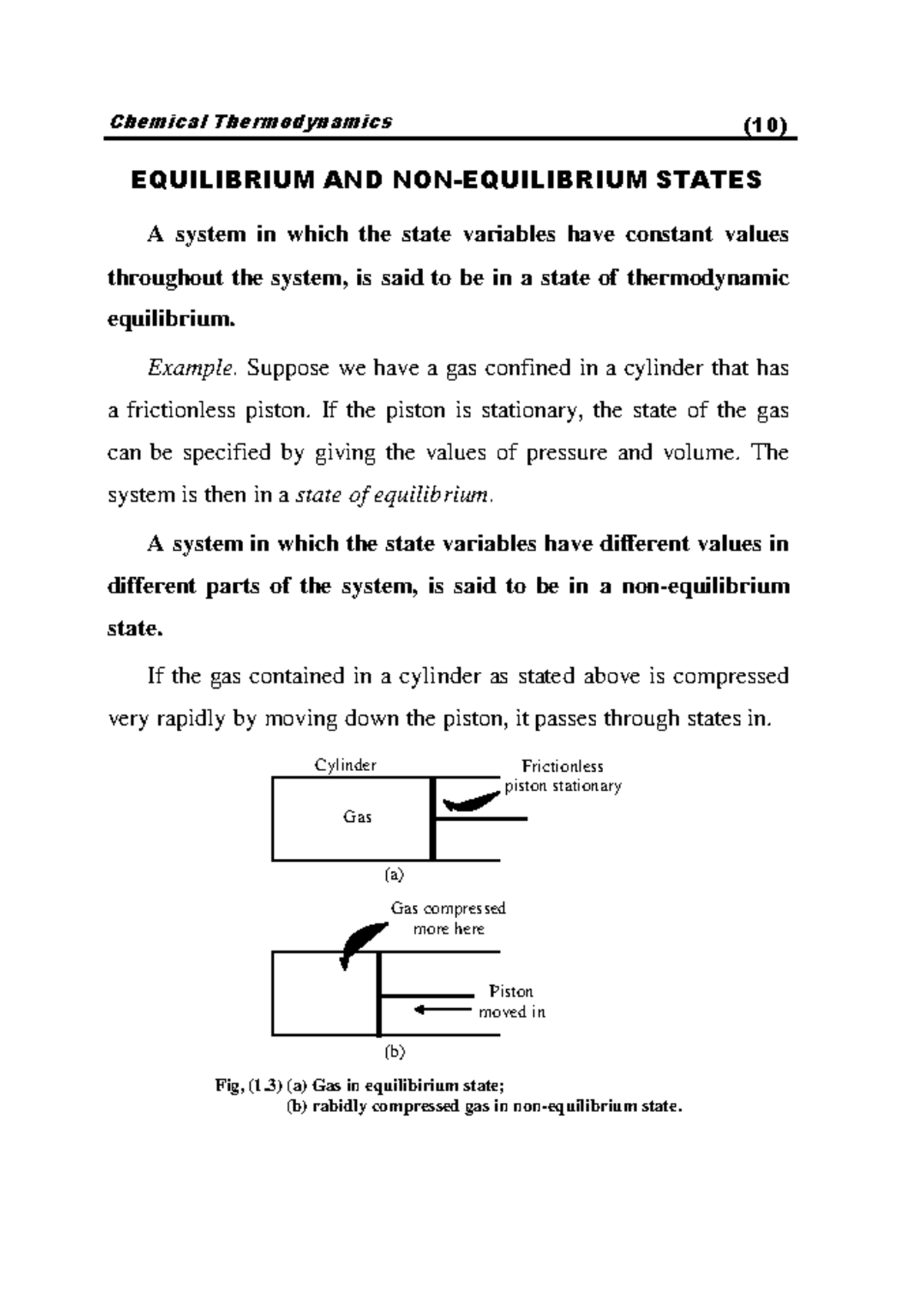Equilibrium AND NON- Equilibrium States - EQUILIBRIUM AND NON ...