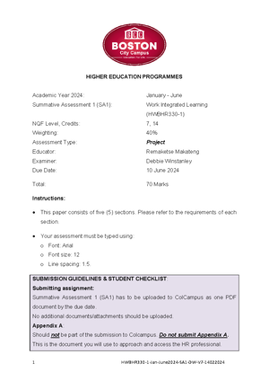 [Solved] I want write a cover letter to apply for the Human Resource ...