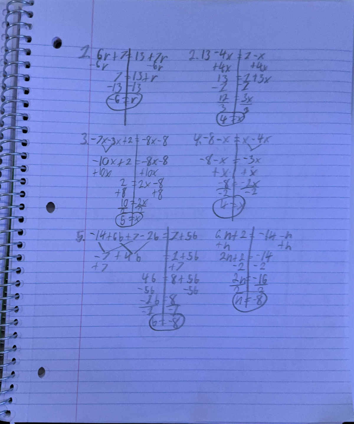 Elementary Algebra: Solving Linear Equations (1 I 13 I 6) - Studocu
