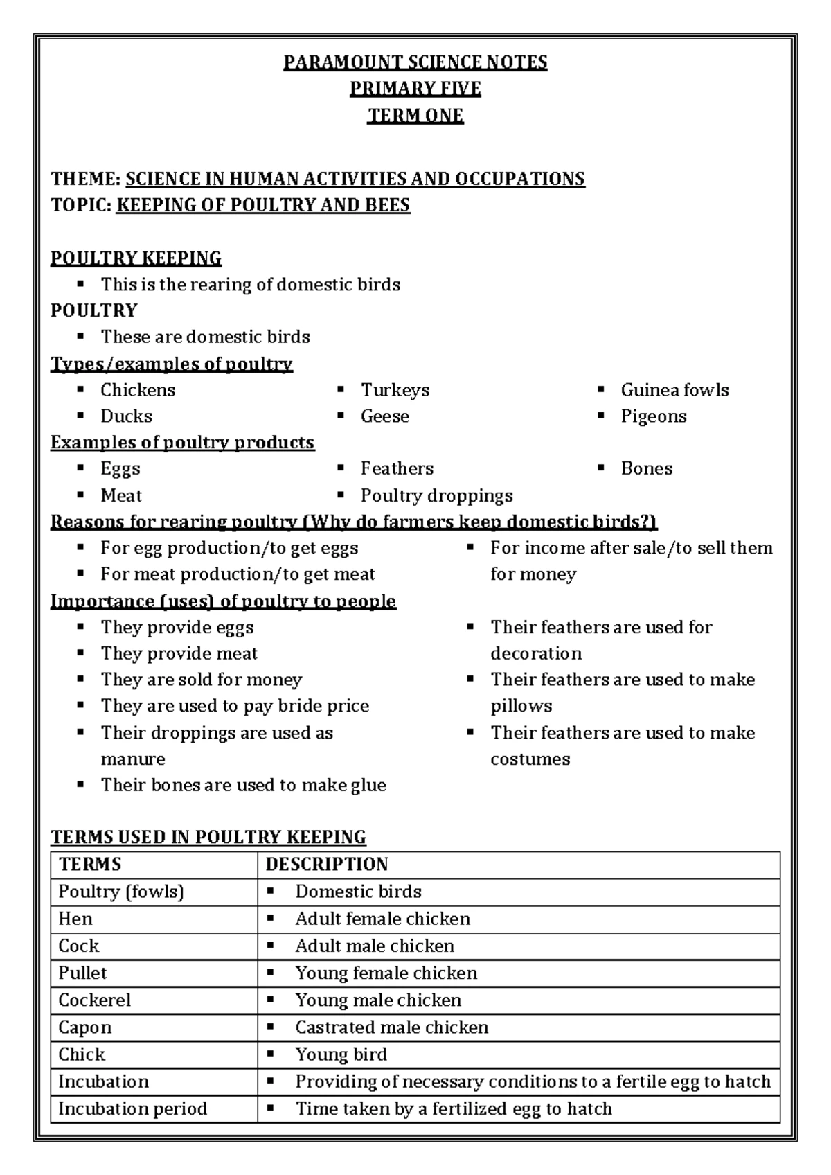 Kamsa joint mock bio1 - past paper - - Studocu