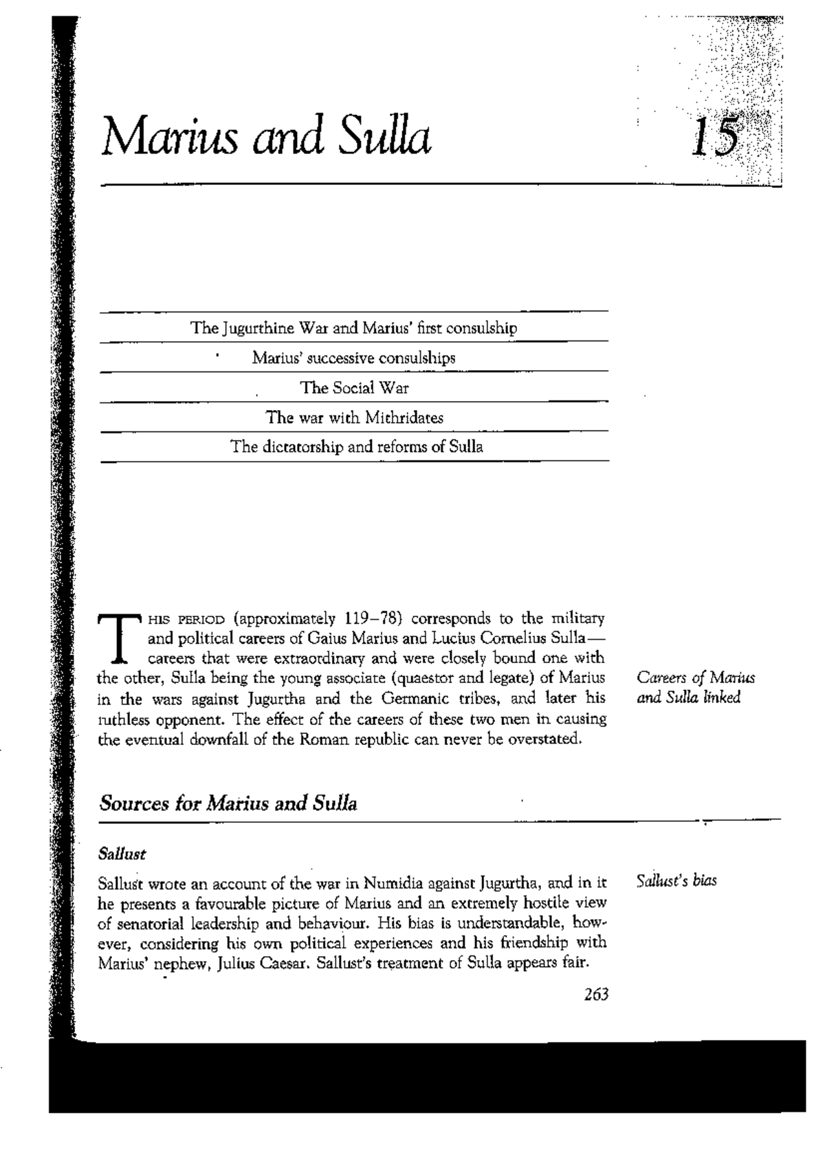 Marius and Sulla: The Jugurthine War and Political Rivalry in Ancient ...