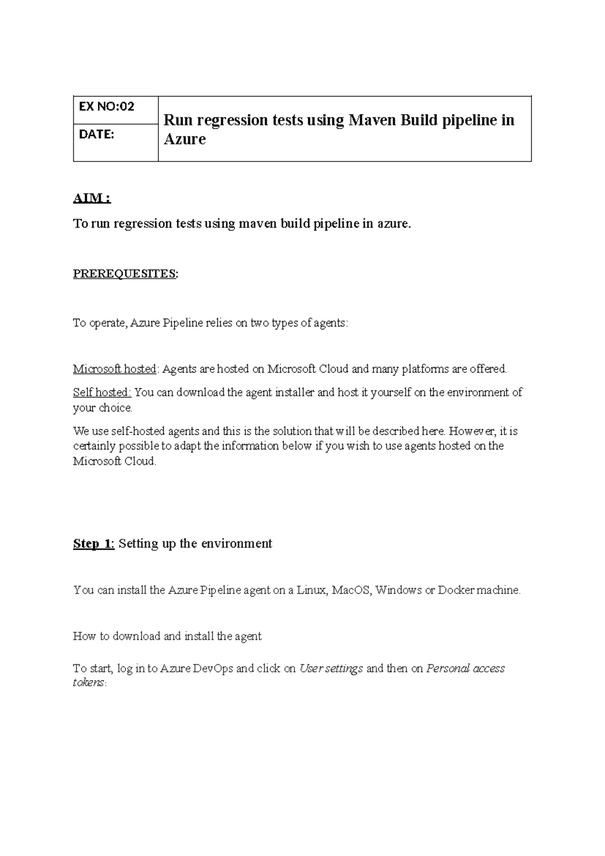 DevOps Two Marks Quiz - Essential Concepts and Tools Overview - Studocu