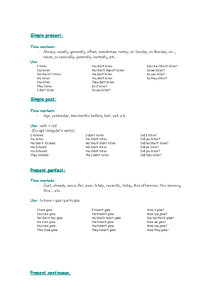[Solved] resumo de writing grammar preposition of time - Inglês - Studocu