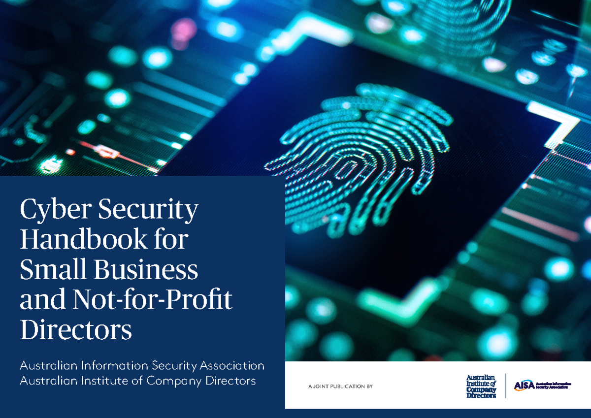 Cyber Security Handbook for Small Business - Cyber Security Handbook ...