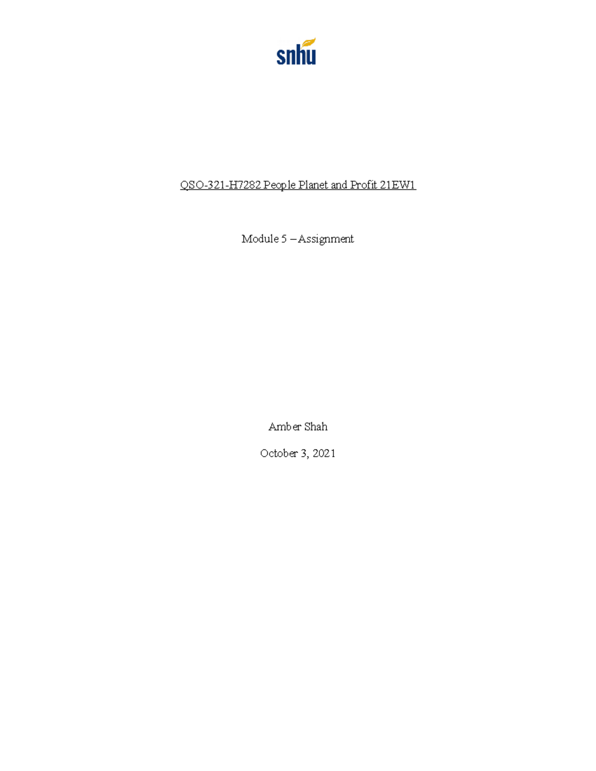QSO 321 Module 5 Assignment: Evaluating Manufacturing Locations - Studocu