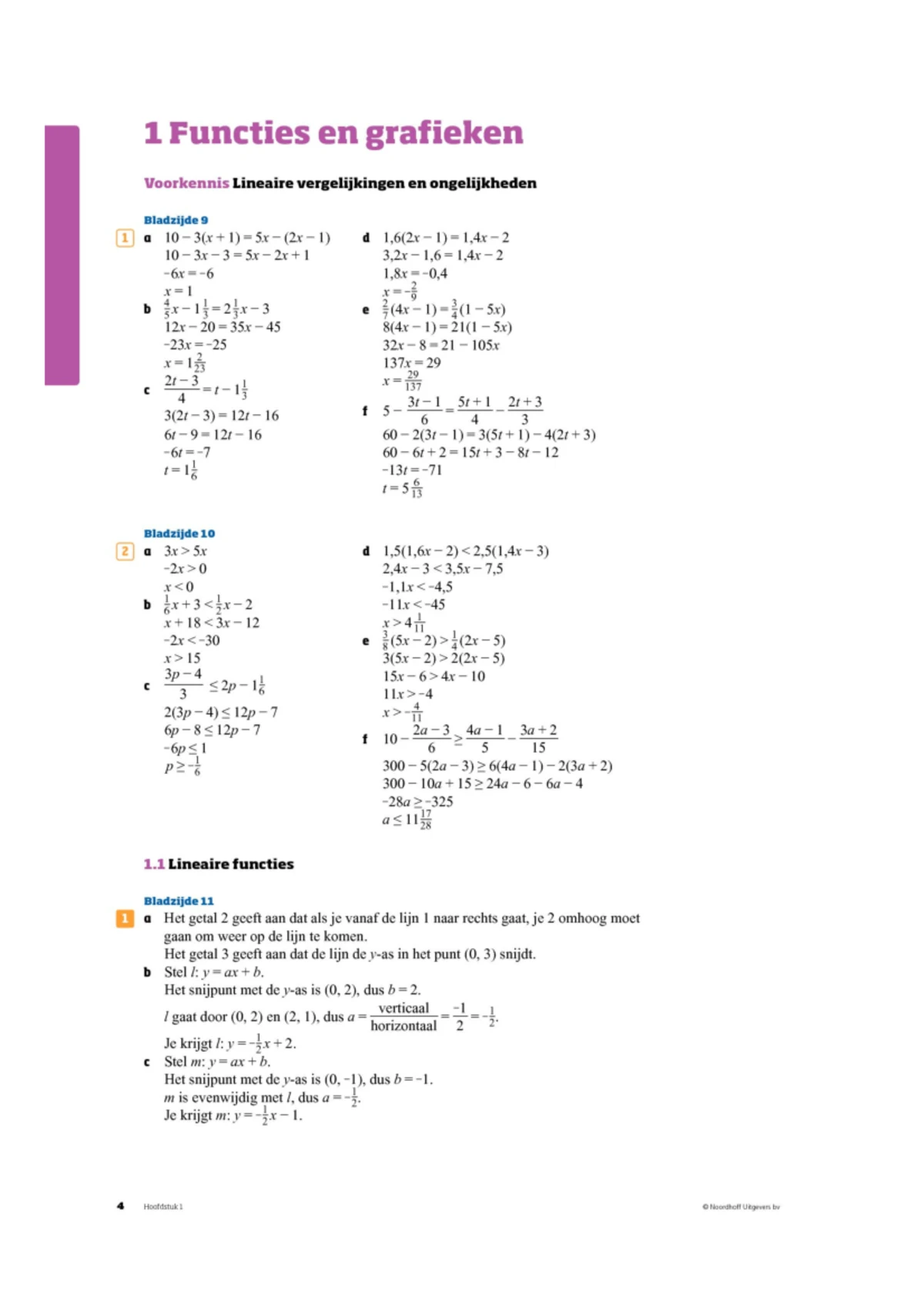 Zelftoets Oefentoets - Vierkantsvergelijkingen VWO - Studeersnel