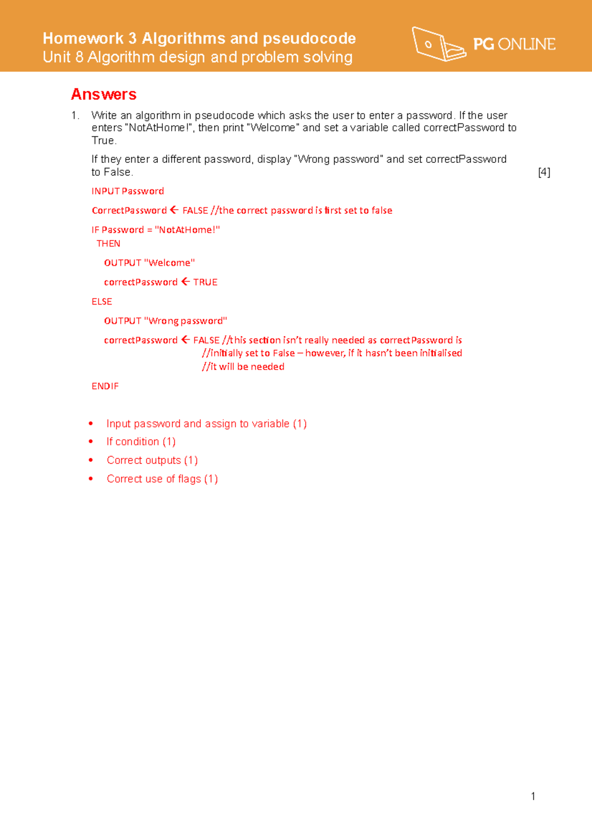 T3 Homework 3 Pseudocode Solutions for Algorithms and Design - Studocu