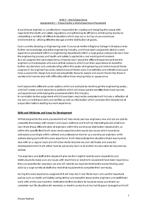 [Solved] explain where to safely store all relevant documentation - Engineering - Studocu