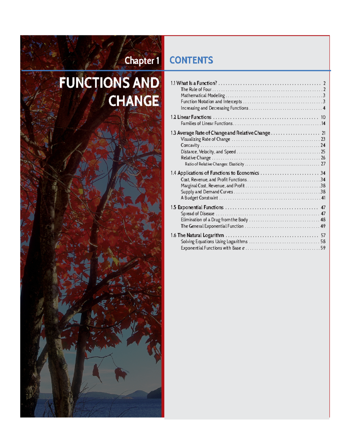 Functions and Change: Cost, Revenue, and Profit Analysis - Chapter 1 ...
