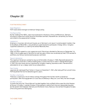 Key Historical Events and Concepts of the Mid-20th Century (HIST 101 ...
