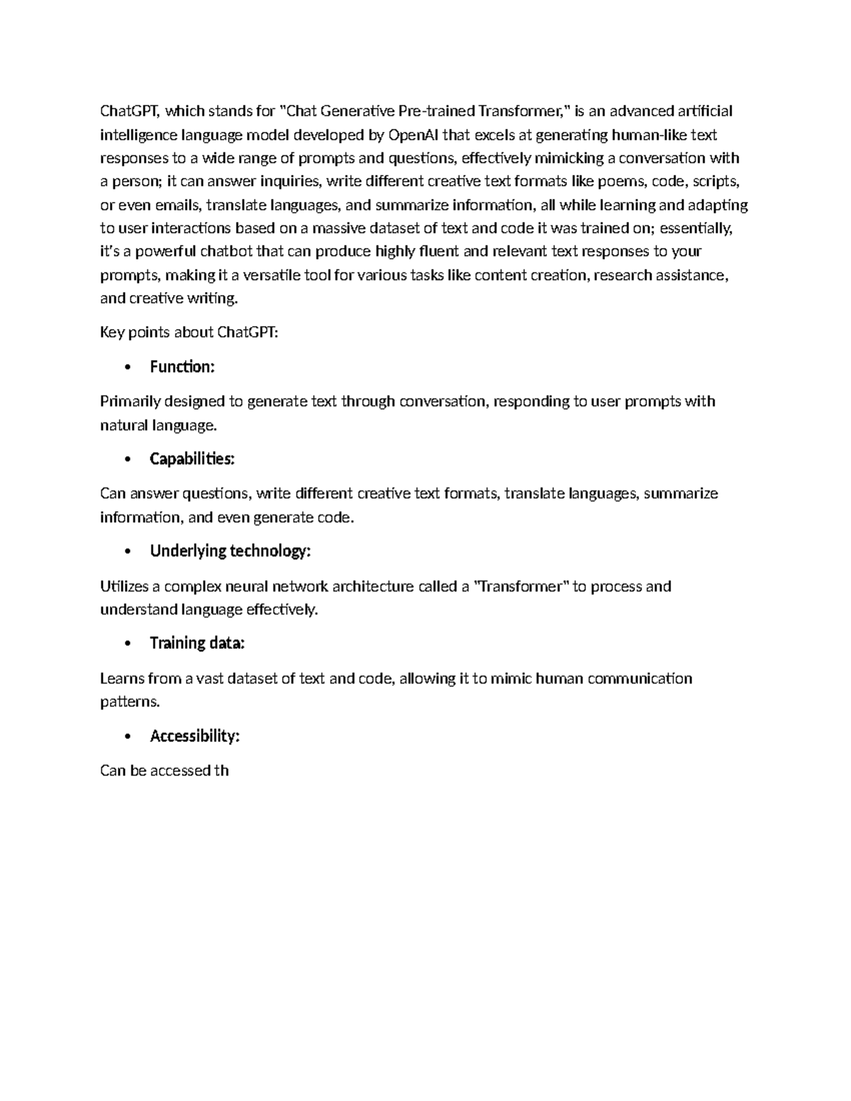 Chat - Ankit - ChatGPT, which stands for "Chat Generative Pre-trained ...